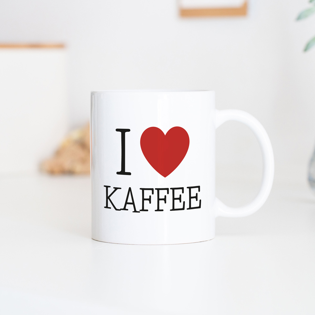 Personalisierbare I Love … Tasse | Blitzlieferung